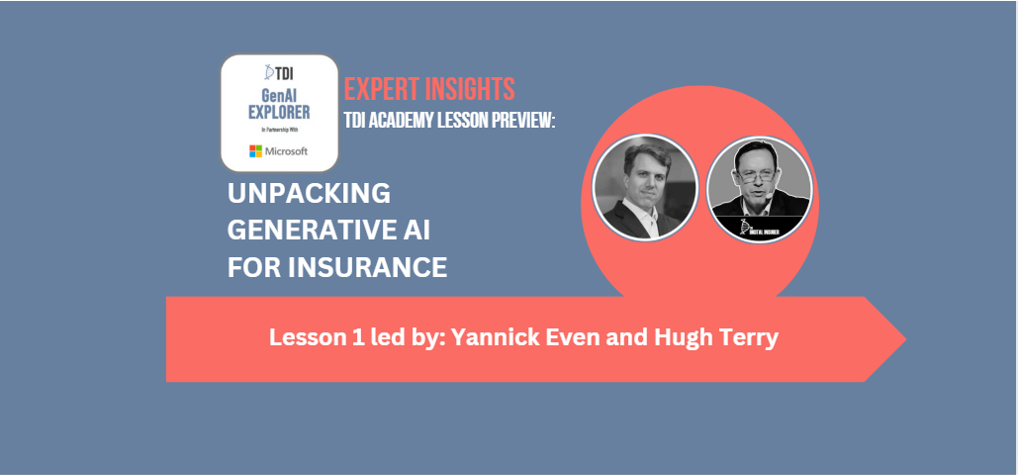 TDI Academy Lesvoorbeeld – Generatieve AI uitpakken voor verzekeringen